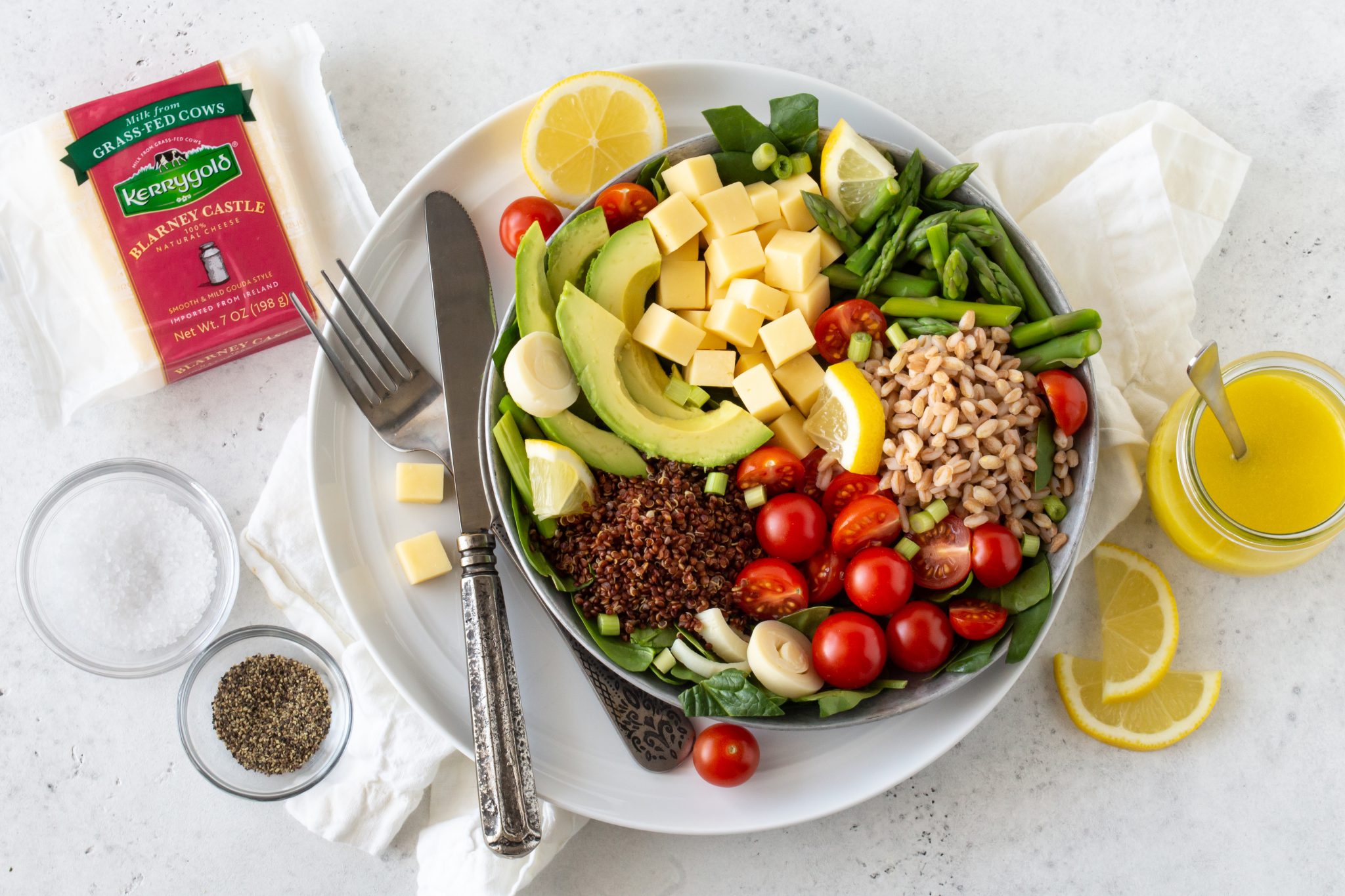 HEIRLOOM GRAIN SALAD WITH LEMON VINAIGRETTE - Kerrygold